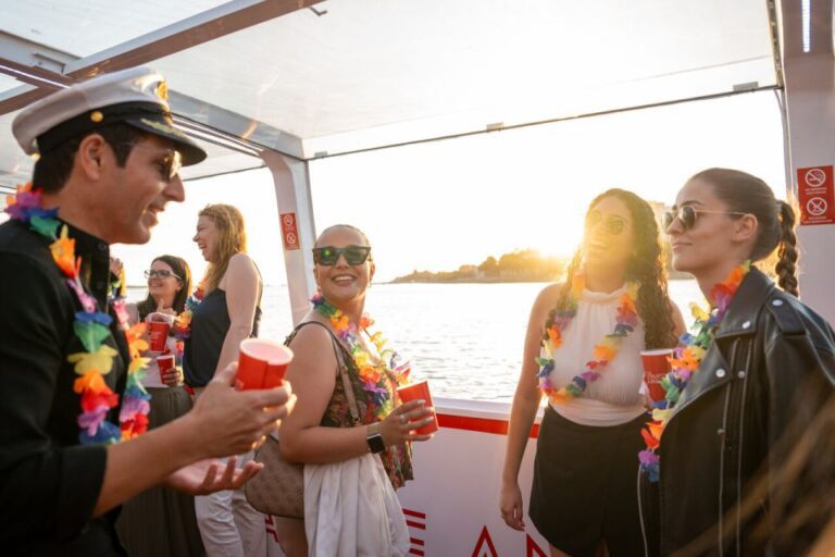Porto Party Boat in river Douro with Bar and Dj